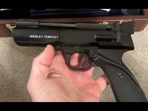 WEBLEY TEMPEST .22 CENTENNIAL AIR PISTOL.