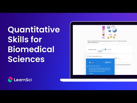 Elevate your Biomedical Science teaching with new Quantitative Skills resources