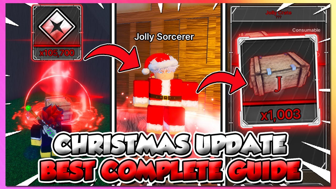 Jujutsu Zero Best Christmas Update Guide! (Holiday Crate Location,Event Boss,New Npc,Codes)