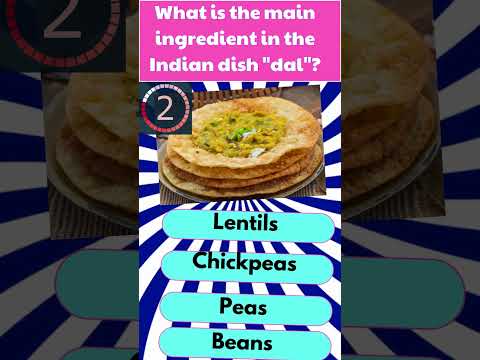 What Is the Main Ingredient in the Indian Dish Dal? 🍲🇮🇳 #Trivia #Shorts