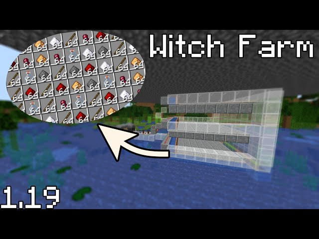 witch farm Minecraft Map