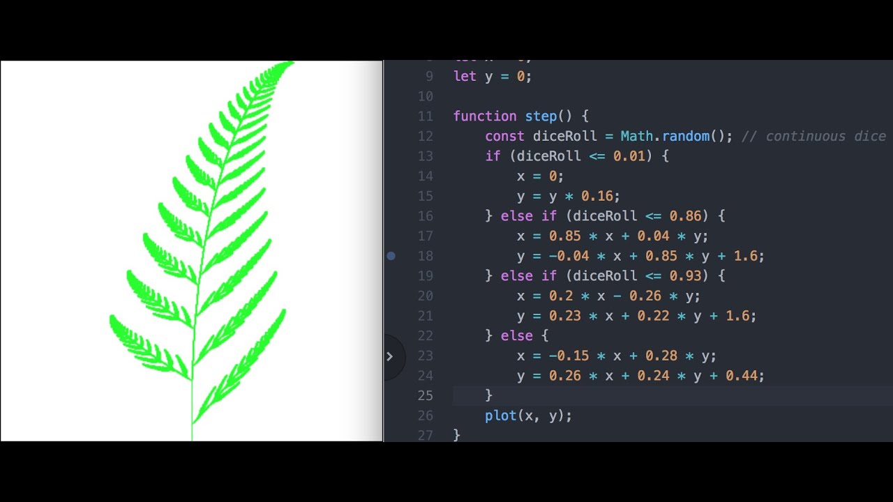 Live Code: Barnsley Fern