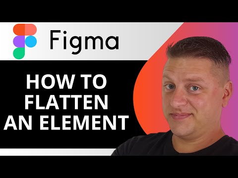 How to Flatten an Element in Figma | Figma Tutorial 2025
