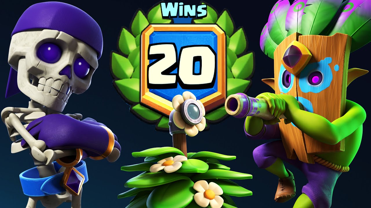 20 Wins with 2.1 Elixir Deck in Clash Royale!
