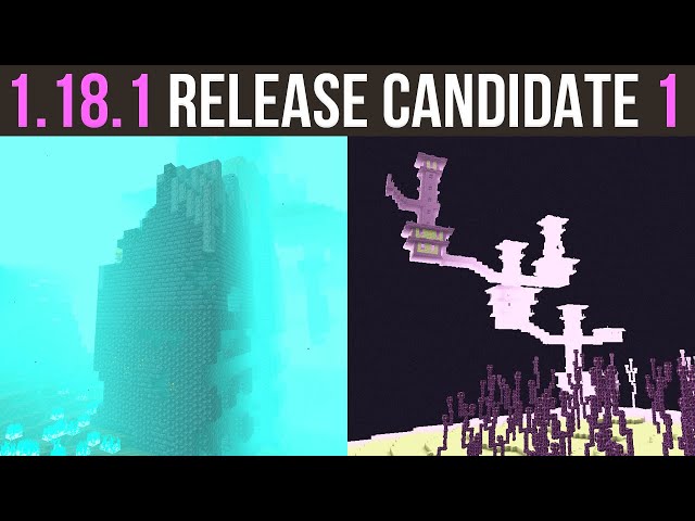 Minecraft 1.18.1 release candidate 1 for Java Edition: Full list of ...