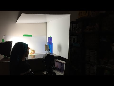 How I set up the Lighting for my Stop motion Animations