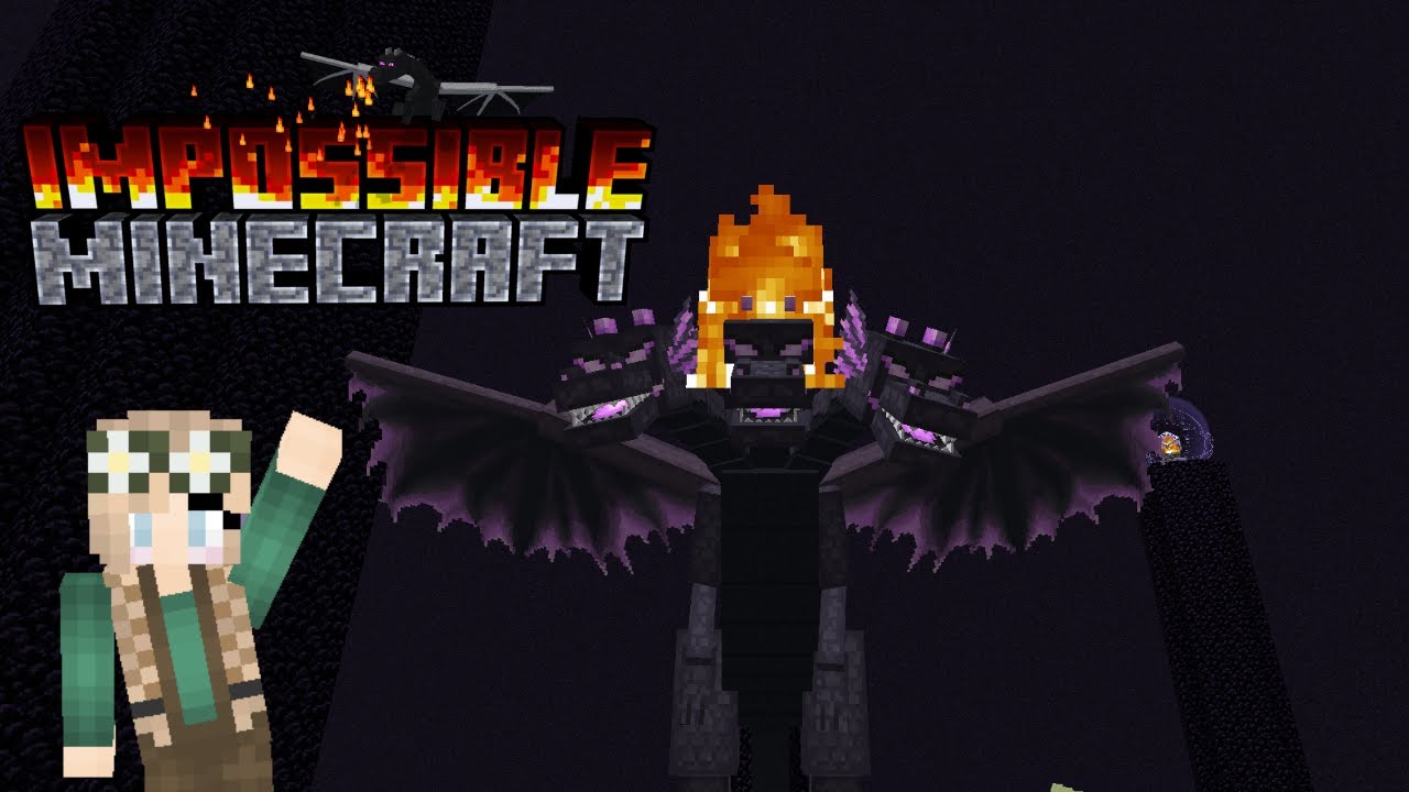 IMPOSSIBLE DRAGON FIGHT! | Impossible Minecraft | #7 FINALE