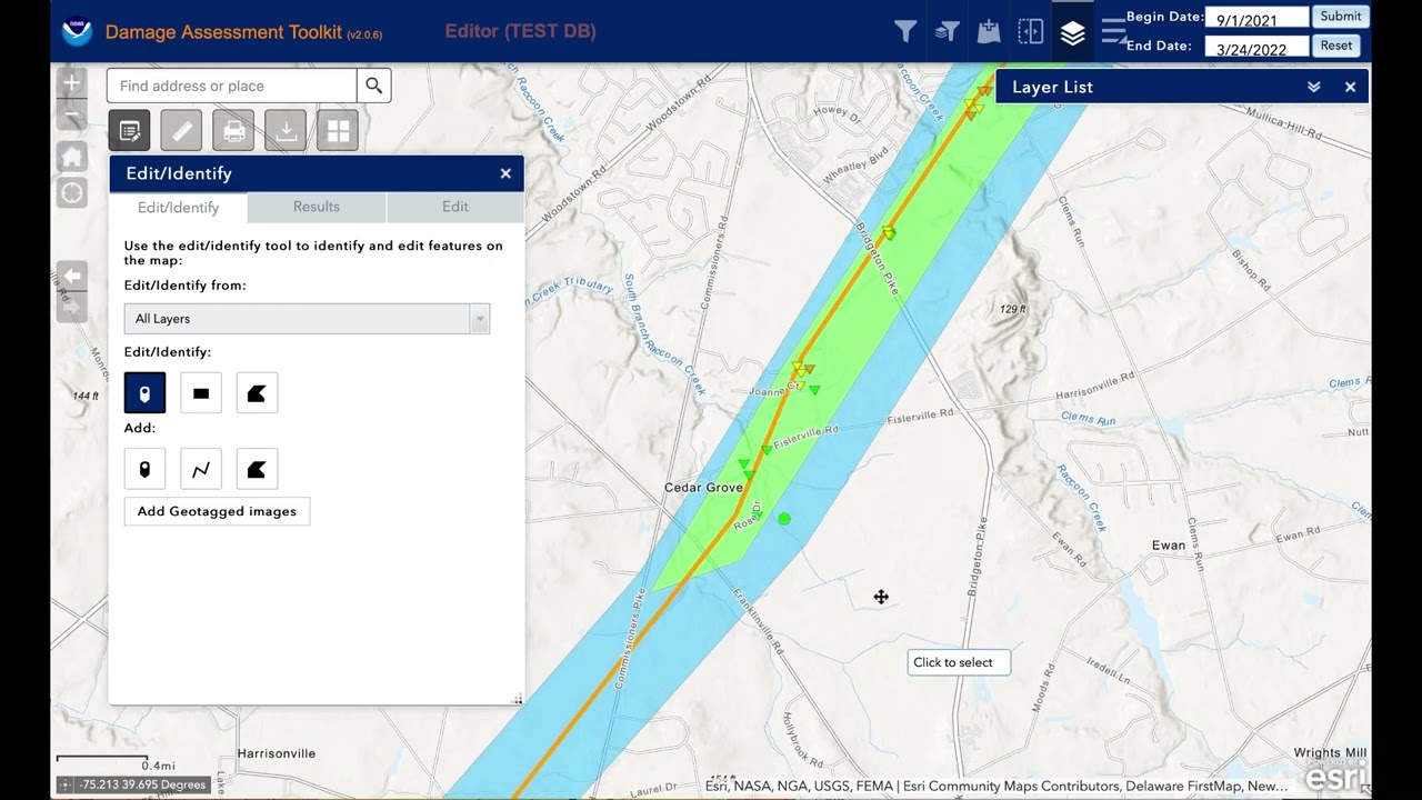 Analyzing the tornado track perimeter in the DAT