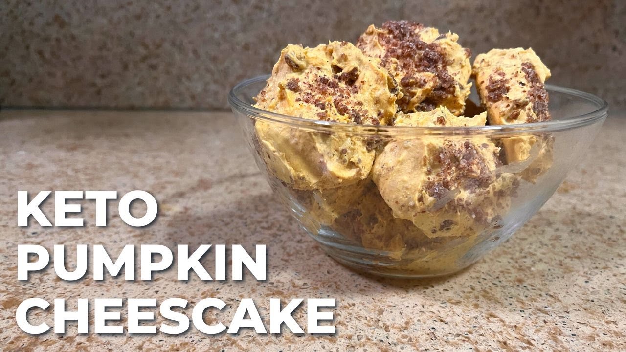 Keto Pumpkin Cheesecake Bites