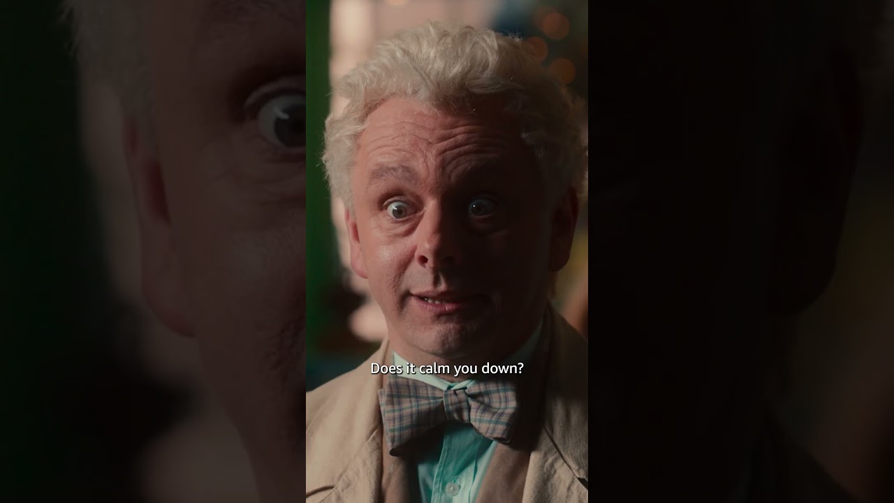 Crowley Finds Out About A Naked Man In Aziraphale’s Bookshop 🫣 #Shorts