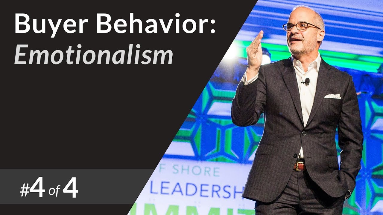 Buyer Behavior #4: Emotionalism - Sales Training with Jeff Shore