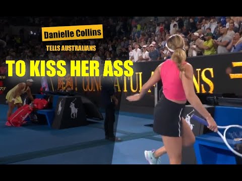 Danielle Collins - The most disliked female tennis player in Australia