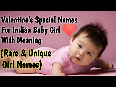 Rare & Unique Girl names/Valentine's special names Indian girls@kindergarden4176