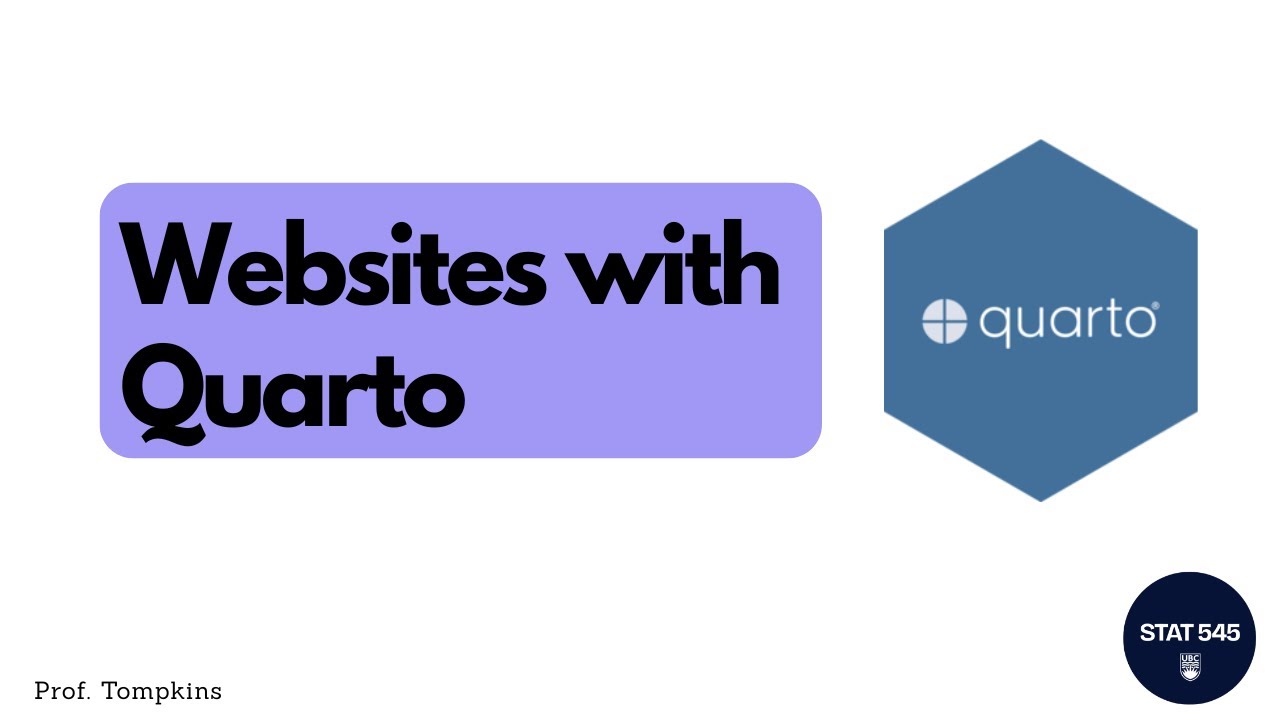 How To Build a Website in R Using Quarto (Step-by-Step)
