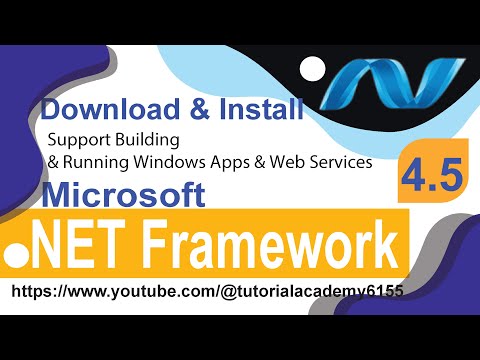 How to install net framework 4.5 | Microsoft dot net framework 4.5| .net framework error 4.5
