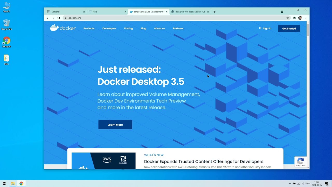 Running Datagrok locally on Windows