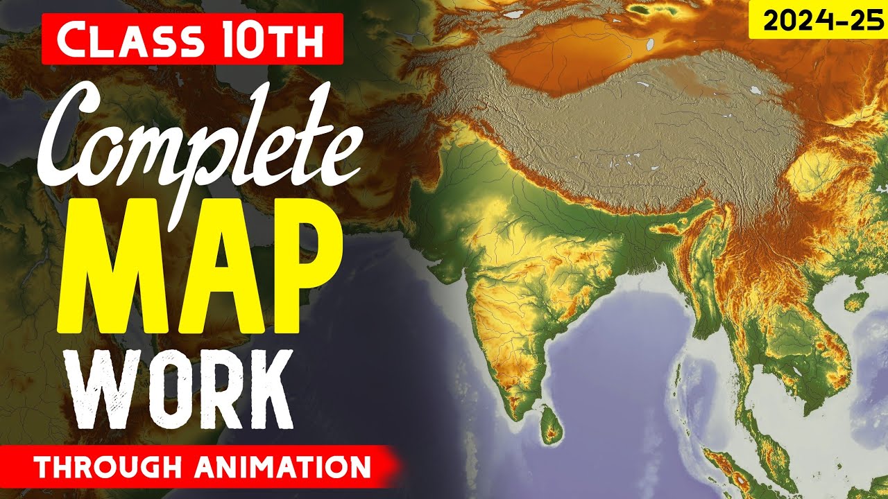 Mastering Class 10 Map Work: A Comprehensive Guide for Board Exams | Galaxy.ai