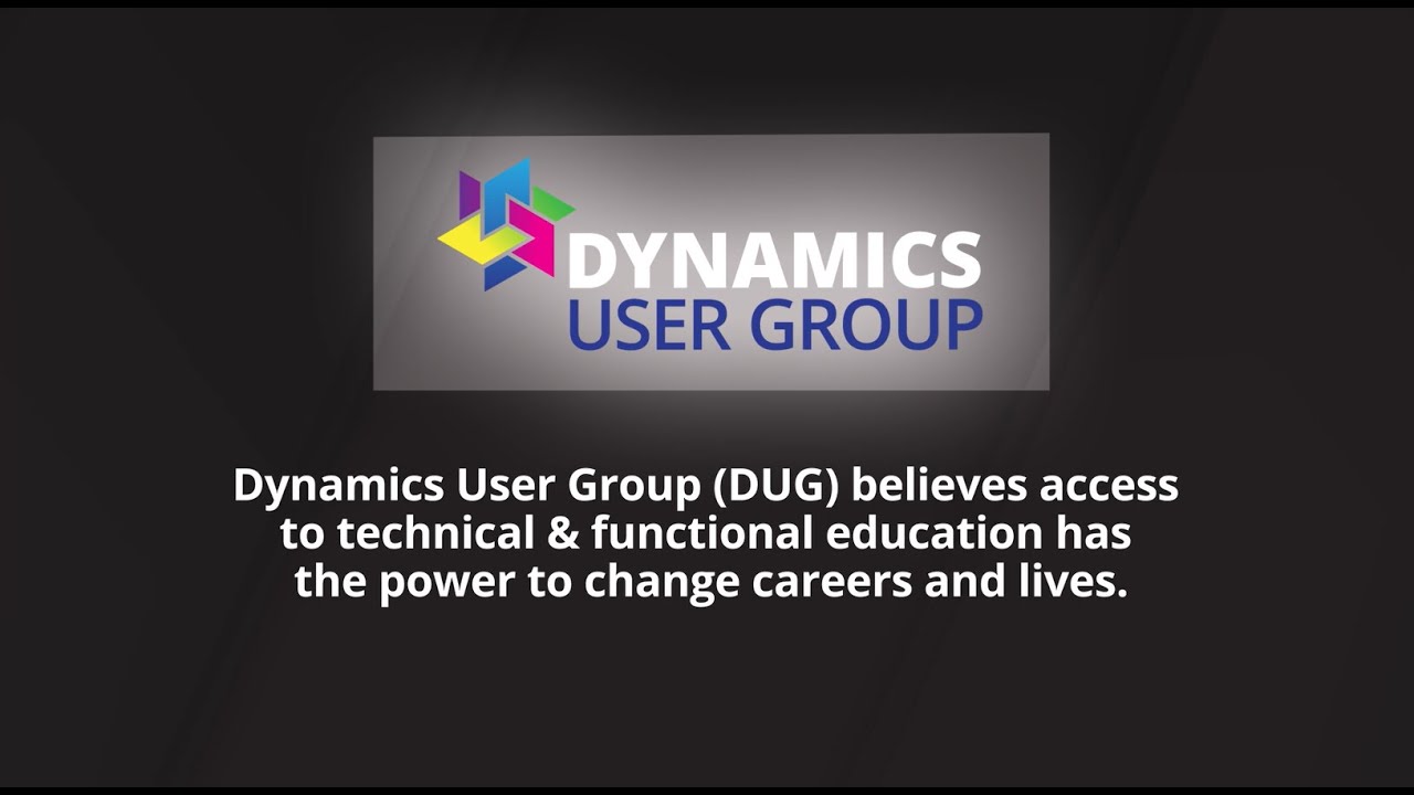 All About Dynamics User Group (DUG)!