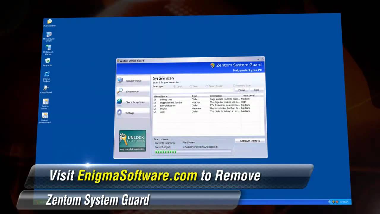 How To Remove Zentom System Guard From Your Computer