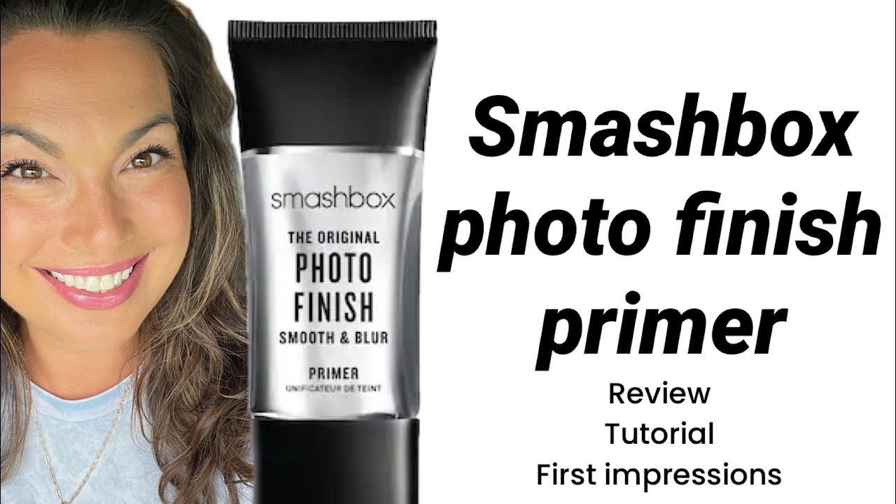 Smashbox the original photo finish smooth & blur primer - review & tutorial #smashbox #primer