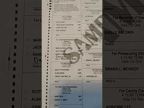 MO- 04 Write in Darrell McClanahan for United States Congressman