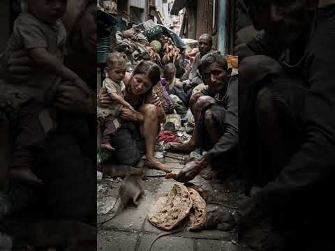 Surviving in Shadows ????#art #artist #digital #digitalart #ai #people #midjourney #india