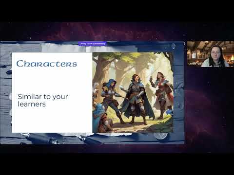 Level Up Your Elearning: Character Creation for Scenario-Based Learning with Christy Tucker