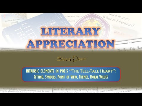 (PART 1) English Literature: The Setting and The Symbols in Edgar Allan Poe's THE TELL-TALE HEART