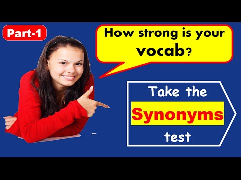 Synonyms Quiz-1, Synonyms Practice Set-1, synonyms for SSC CGL
