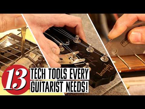 Do It Yourself Guitar Repair: Here's the Guitar Tech Tools You Need for Setups & Maintenance