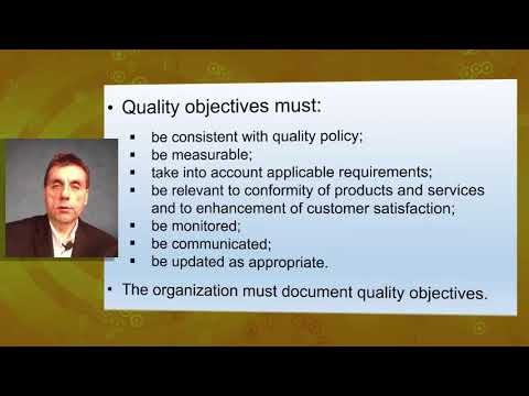 HOW TO DEVELOP QUALITY OBJECTIVES
