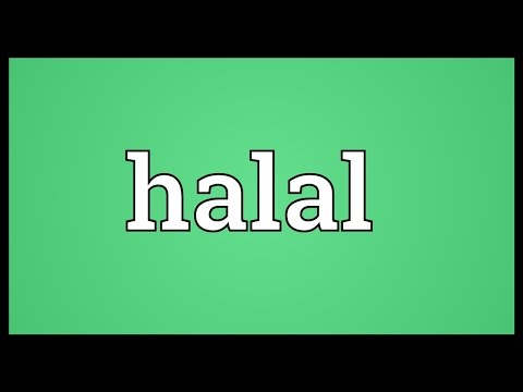 Halal Meaning