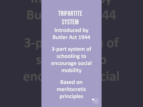 Tripartite System | 60 Second Sociology