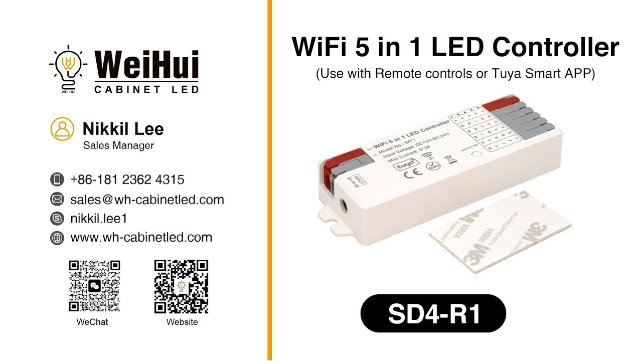 How to control all your smart lights using the LED Light Controller app or remote.