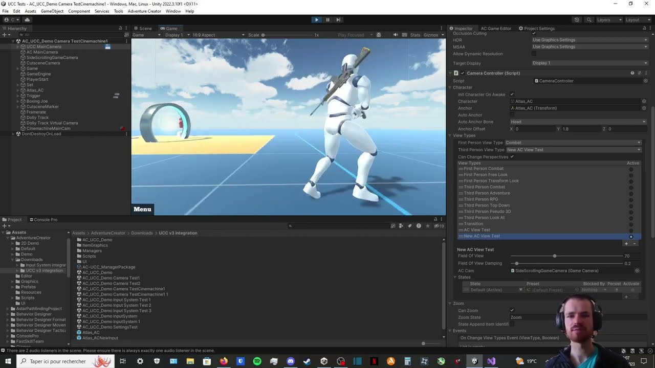UCC AC Camera jitter fix