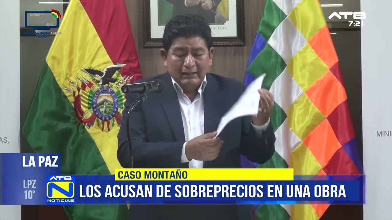 Fiscalía solicitará congelamiento de cuentas de Édgar Montaño - ATB Digital