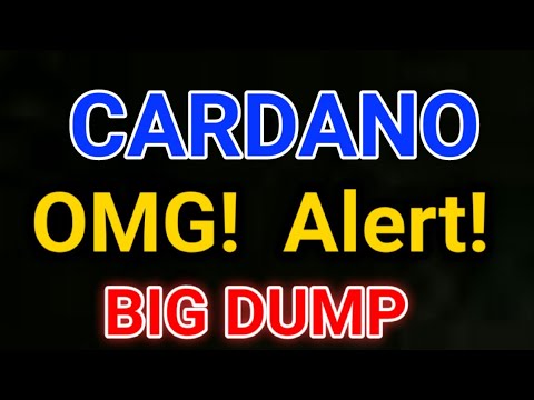 Cardano BIG DUMP || Ada Price Prediction! Cardano Today Updates