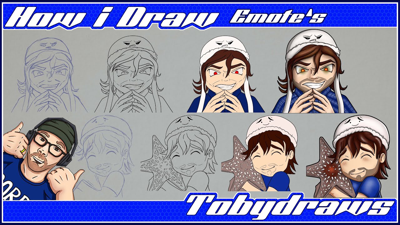how i draw emotes