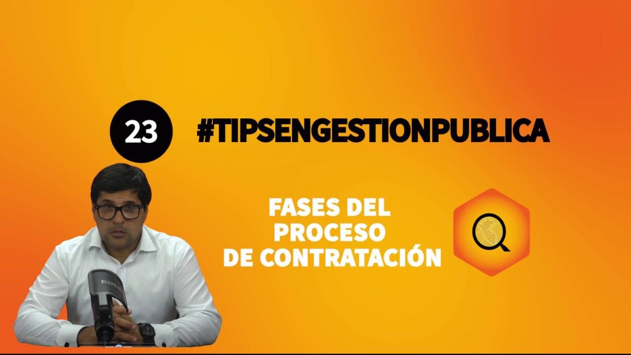 Fases de la contratación pública