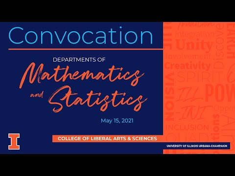 2021 Departments of Mathematics & Statistics Convocation