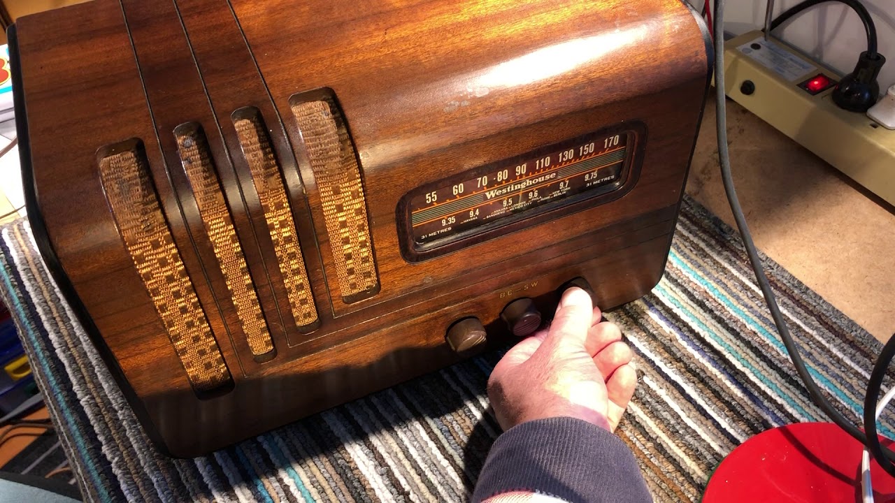 Westinghouse W577-A Brief Test in Cabinet