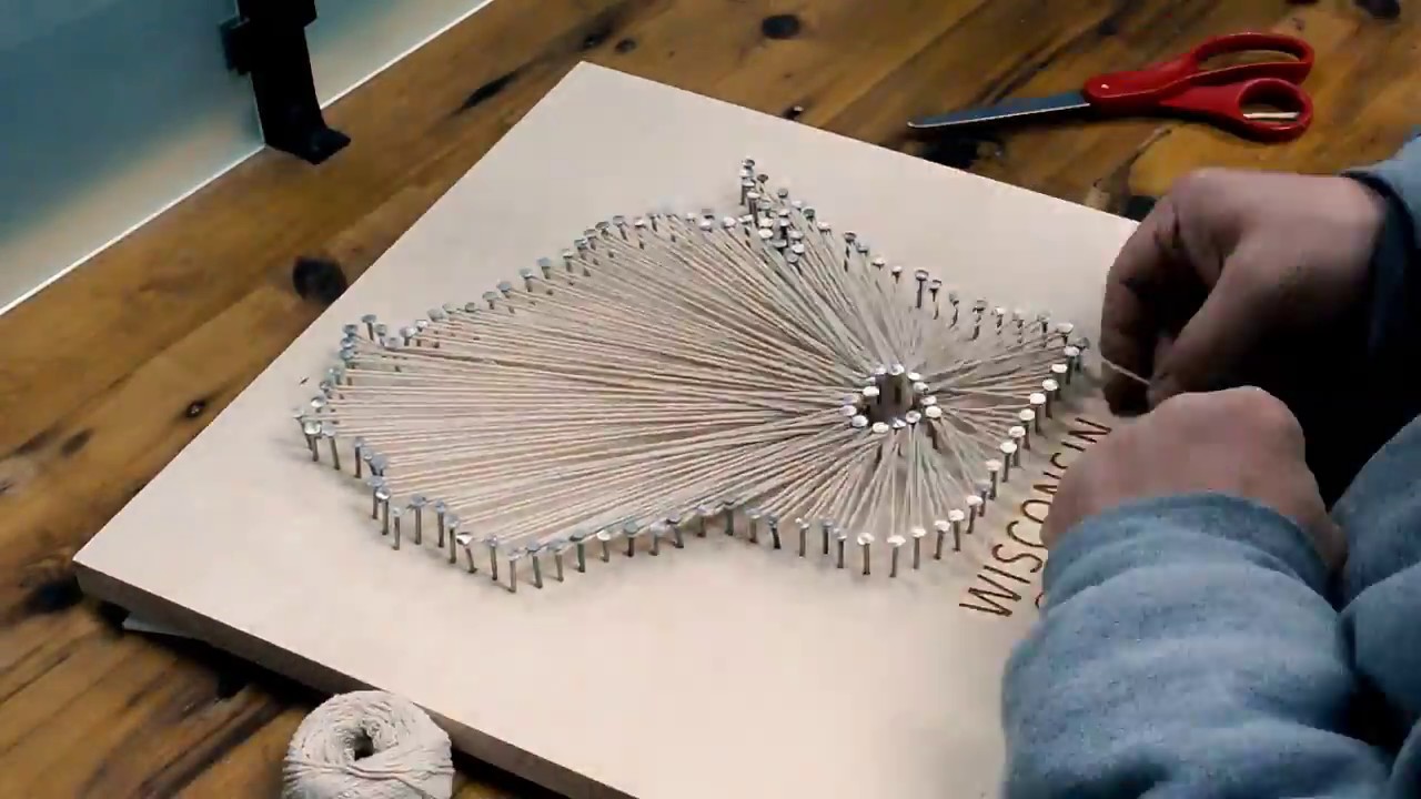 DIY State String Art Kit on Etsy