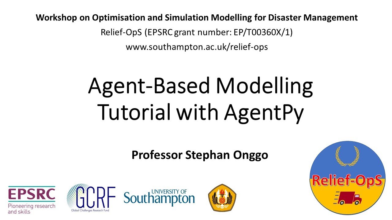 Agent-based simulation tutorial and AgentPy