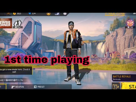 1st Time Free-Fire Playing
