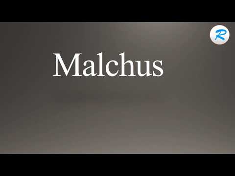 How to pronounce Malchus