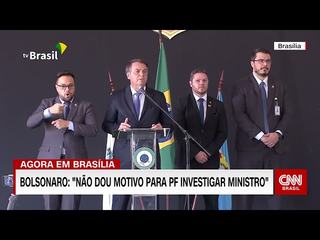 Bolsonaro Não Dou Motivo Para A Polícia Federal Investigar Ministro