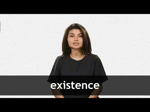 EXISTENCE definition and meaning | Collins English Dictionary