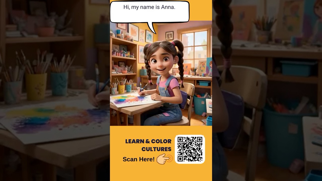 👄 English Speaking Practice -  How to introduce yourself | Back to School| Cartoons