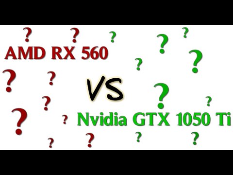 GTX 1050 Ti vs RX 560
