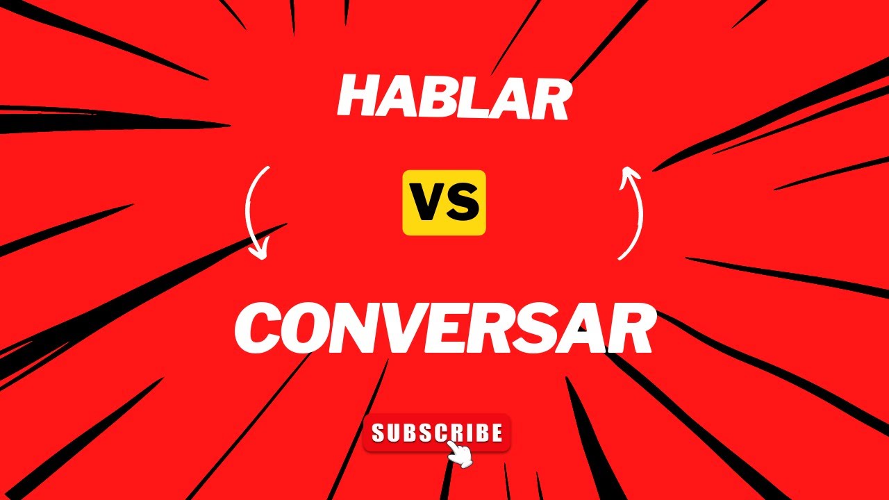 Diferencias entre hablar y conversar